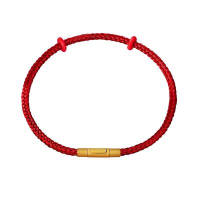 ROGO/月光大福周家多规格编织皮绳细钢绳2.0mm情侣手绳多款礼物