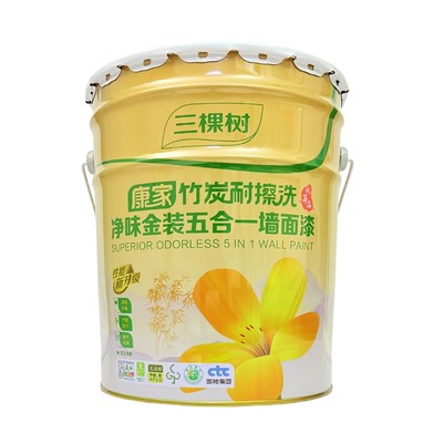 三棵树康家净味金装五合一内墙漆