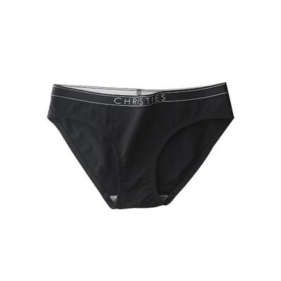 黑色内裤女纯棉低腰纯色简约