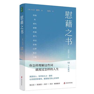 当当网【梁永安/陈海贤等倾情力荐推荐】慰藉之书：抚慰人心的52个关键词 大卫·惠特慰藉你人生中最难的时光上海社会科学院出版社