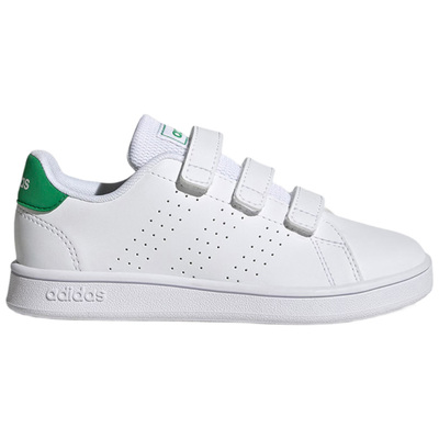 阿迪达斯春秋儿童魔术贴休闲板鞋