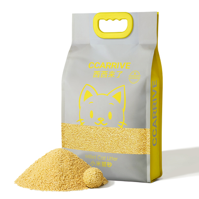 西西来了小米猫砂4.8斤装除臭