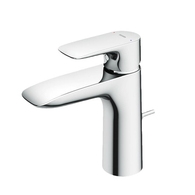 TOTO黄铜材质单柄双控冷热水龙头