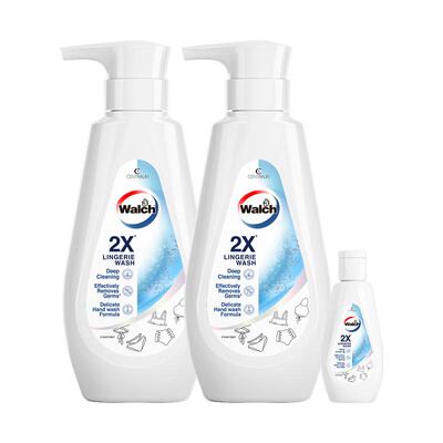 【官旗正品】威露士2X除菌内衣洗衣液350ml内衣净贴身内裤清洗