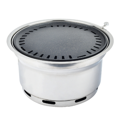 商用上排烟碳炉大号不锈钢烤肉炉