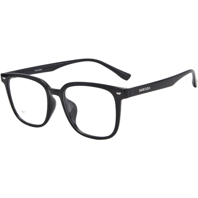 诗维达方框可配蔡司度数近视眼镜男女斯文风配轻盈TR镜架R25011