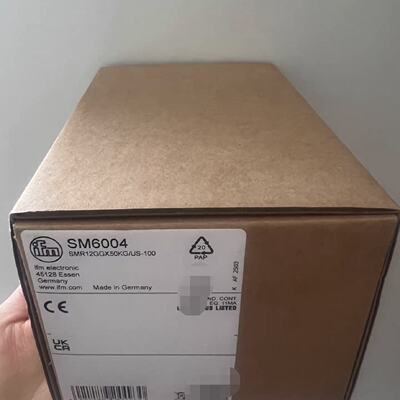 议价SM6004电磁流量计，德国ifm原装，型号SMR12GGX50KG/US-100