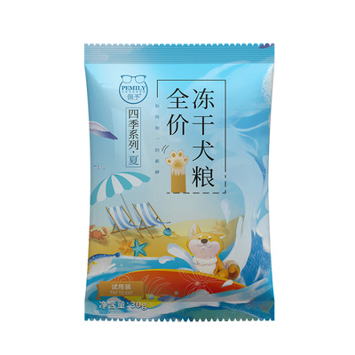 【天猫u先】佩予冻干犬粮成幼犬通用三拼鲜肉全价狗主食粮30g*10