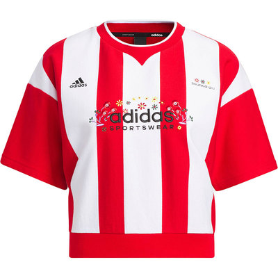 阿迪达斯女子运动短袖