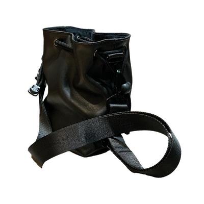 进口真皮头层绵羊皮富士相机袋