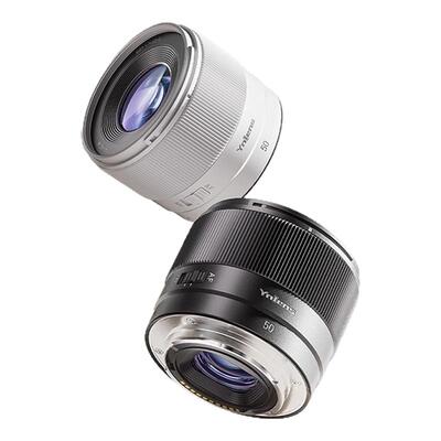 永诺50mm F1.8适用索尼E口尼康Z口富士X口半画幅微单自动对焦镜头