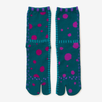 sousou日式日系数字趣味图案袜子