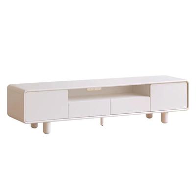 源氏木语加兰实木电视柜奶油风