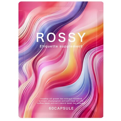 日本代购ROSSY保加利亚玫瑰精华丸胶囊九种成份男女约会应酬