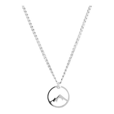 项链雪山国风复古情侣不掉色