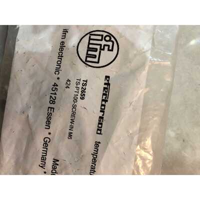 拍前询价：易福门温度传感器TS2659TSPT100SCREW