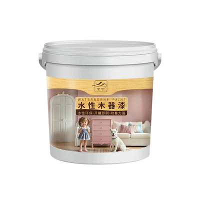 水性木器漆老旧木门木质家具翻新改色漆改造专用免打磨油漆咖啡色