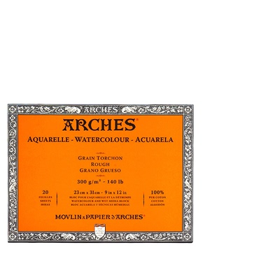 法国arches阿诗水彩本300g和640g