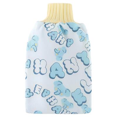 强力搓澡巾双层耐用沐浴手套下泥