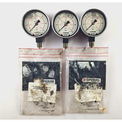 Sperre WIKA Pressure Gauge 06 BAR 00.6 MPA Class 1.6 EN 8371