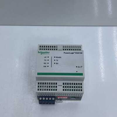 SCHNEIDER ELECTRIC POWERLOGIC EGX100MG ETHERNET GATEWAY