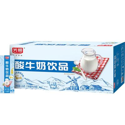 光明酸牛奶饮品