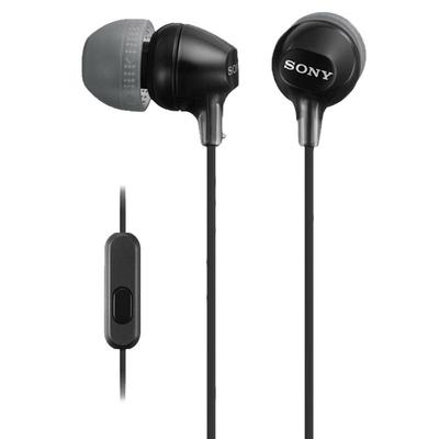 Sony/索尼 MDR-EX15AP 入耳式耳机有线带麦克风手机通话高音质K歌