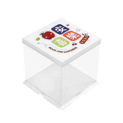 透明生日蛋糕包装盒子