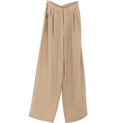 CR复古山本裤空气感阔腿长裤