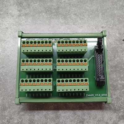 询价-Exio20-V1.0-0731中继端子台PLC转接板 实物