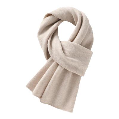 冬季纯色100%纯羊绒男女围巾围脖