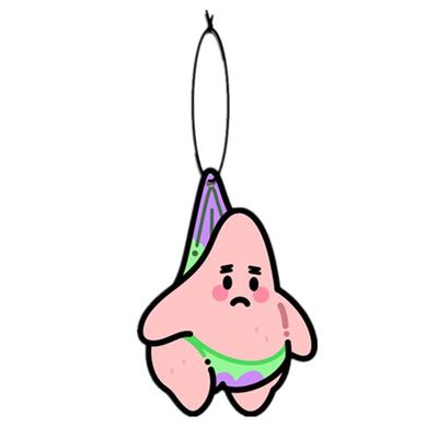 恶搞派大星卡通车载香片香水