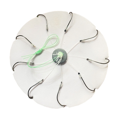 方块饵专用硬线翻板钩鱼钩