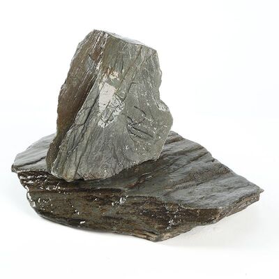 鱼缸整缸造景石原生溪流石岩石片石鱼缸造景套餐主石溪流石页岩片