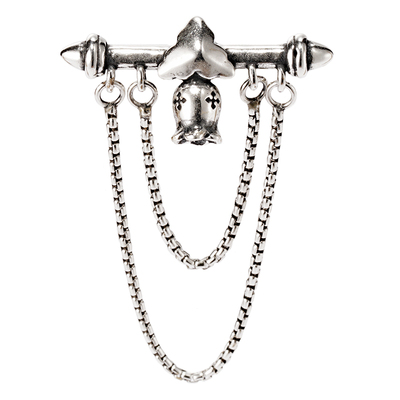 铃兰流苏耳钉AaronX纯银原创设计