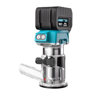 铝底牧佃插脚无刷锂电修边机