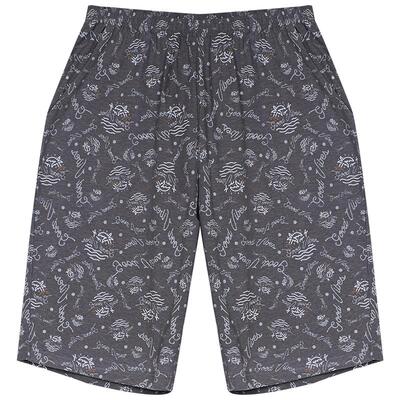 铜牛春夏纯棉汗布6分男沙滩裤