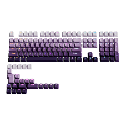 暗香键帽OEM高度正刻PBT渐变透光