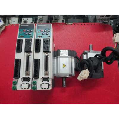 议价松下A4伺服驱配套MADDT1507EMSMD022P1U九成新配件齐全