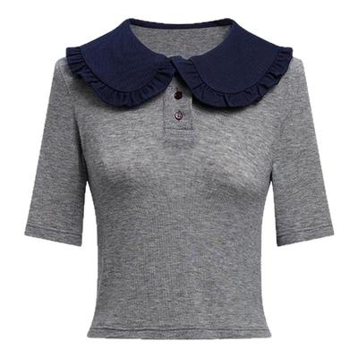 cheapartlabel娃娃领polo衫T恤