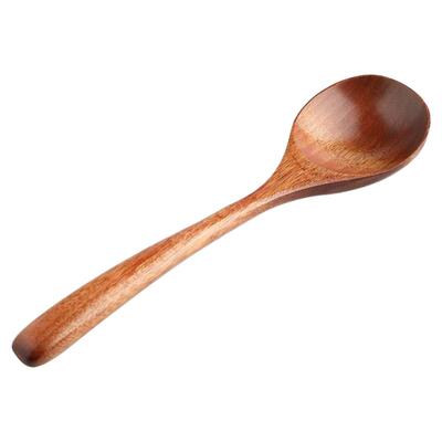 家用长柄木勺拉面勺喝汤调羹