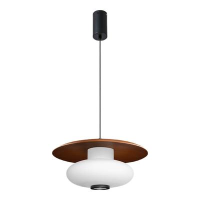 诺克知丘卧室床头灯宋氏美学小吊灯中式高级过道玄关吊线灯中古风