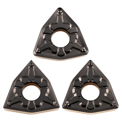 桃形数控车刀片耐磨双色刀片WNMG