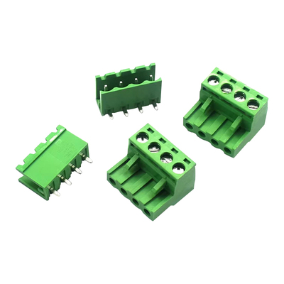 KF2EDGK 5.08mm拔插式接线端子pcb连接器2P/3/4/5/8/10/12P直弯脚