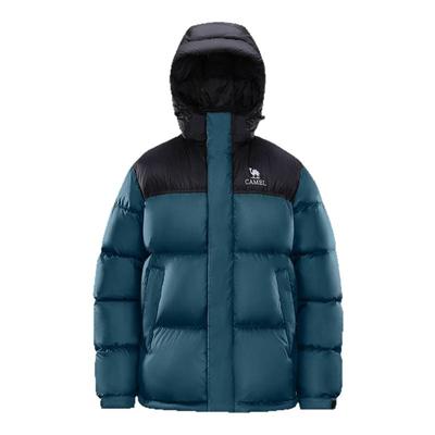 【鹅绒】骆驼羽神PRO 男装羽绒服短款加厚鹅绒面包服新款时尚保暖