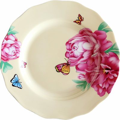 asgard米兰达蛋糕盘花朵甜品平盘