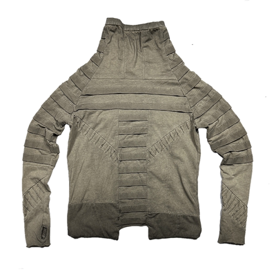 褶裥设计T恤CHAUNK复古沙丘废土