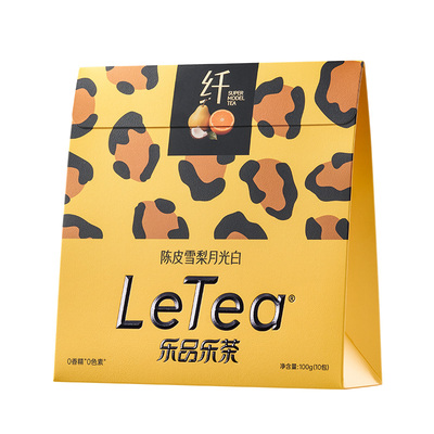 乐品乐茶养生茶陈皮雪梨白茶100g