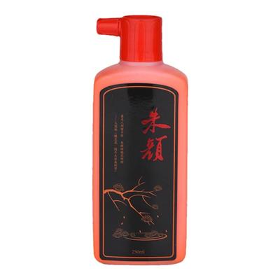 西泠文房朱颜墨汁250ml