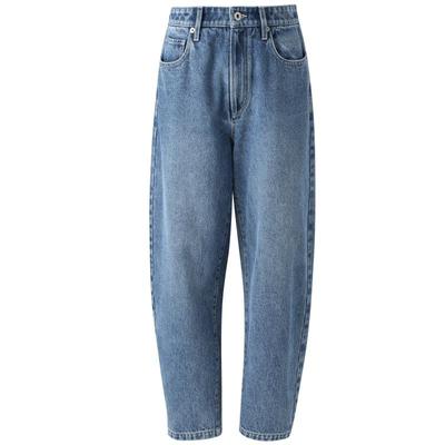 IIIVIVINIKO复古锥形牛仔裤